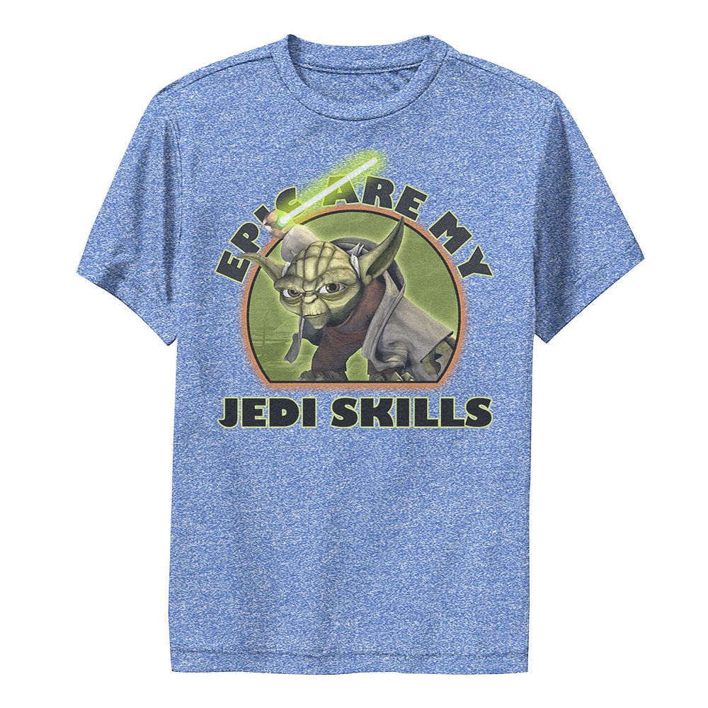 Boys 6-20 Star Wars: The Clone Wars Yoda Epic Are My Jedi Skills ...