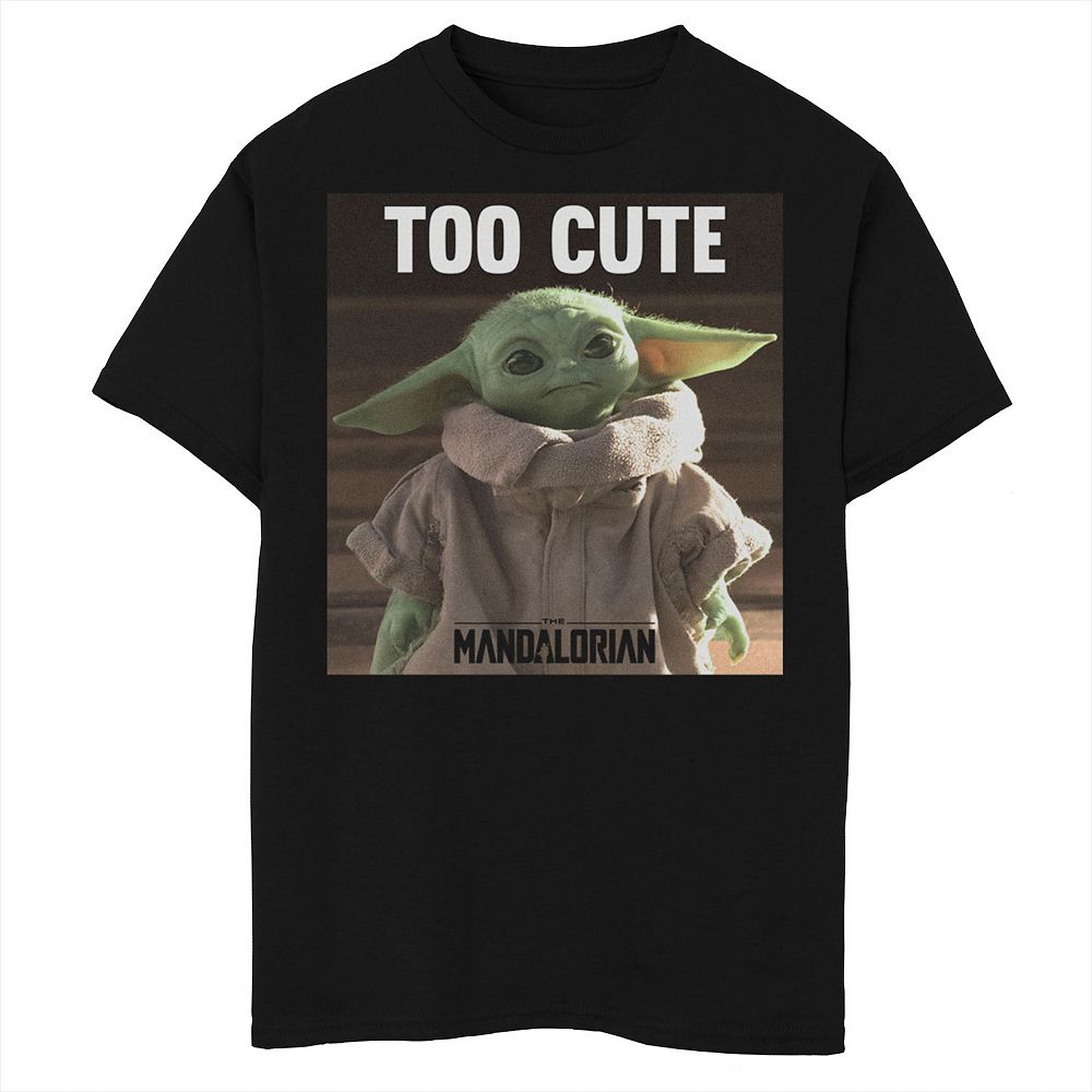 Boys 8-20 Star Wars The Mandalorian The Child aka Baby Yoda Too Cute ...