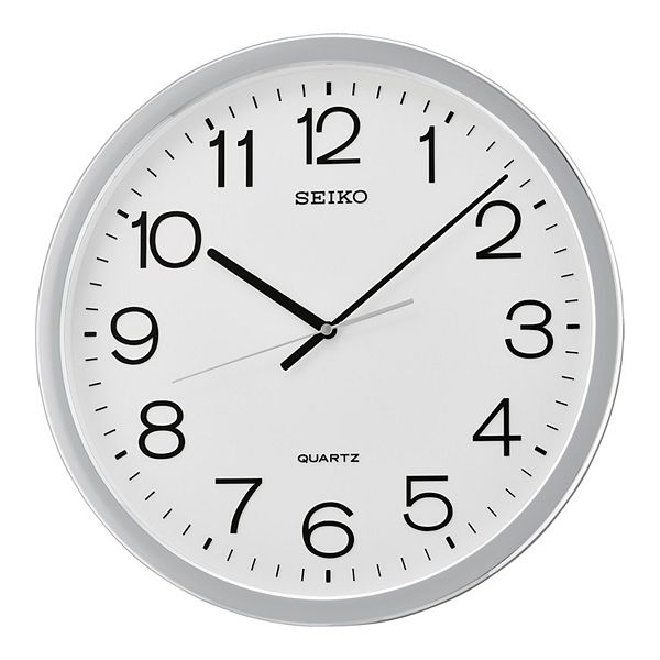Seiko 16" Office Classic Numbered Wall Clock