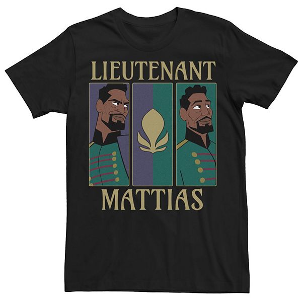 Disney's Frozen 2 Lieutenant Mattias Men's Panels Tee