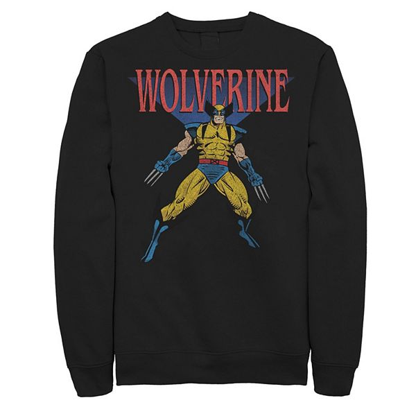 Men's Marvel X-Men Wolverine Classic Portrait Sweatshirt