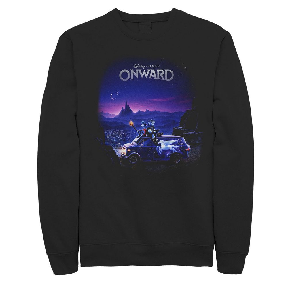Disney / Pixar's Onward Men's Poster Fade Sweatshirt