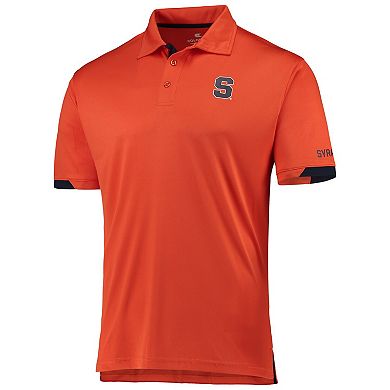 Men's Colosseum Orange Syracuse Orange Santry Lightweight Polo