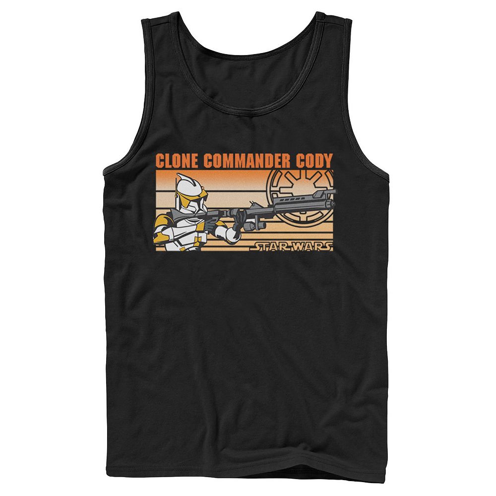 Men's Star Wars: Clone Wars Clone Commander Cody Tank Top