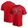 Men's Fanatics Branded Red Cincinnati Reds Heart & Soul T-Shirt
