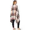 Women's Cuddl Duds® Reversible Printed Plush Wrap