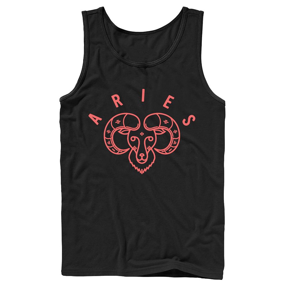 Men's Aries Simple Sketch Tank Top