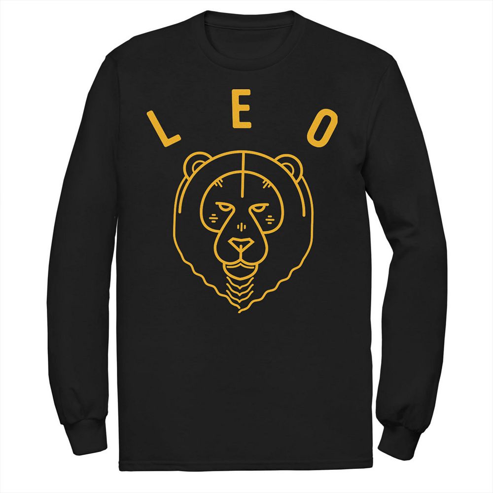 Men's Leo Yellow Ink Sketch Tee