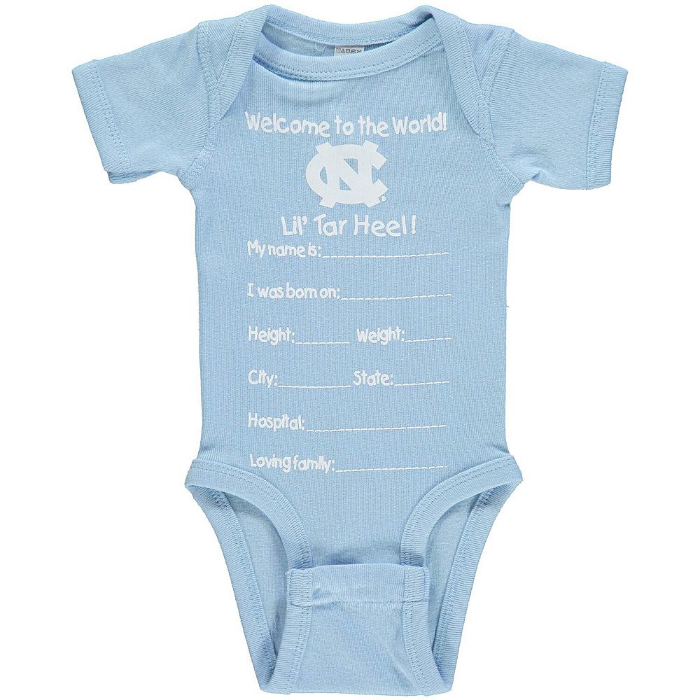 North Carolina Tar Heels Newborn Welcome to the World Creeper ...