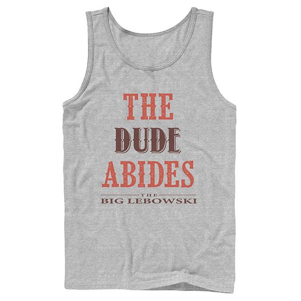 Men's Big Lebowski The Dude Abides Tank Top