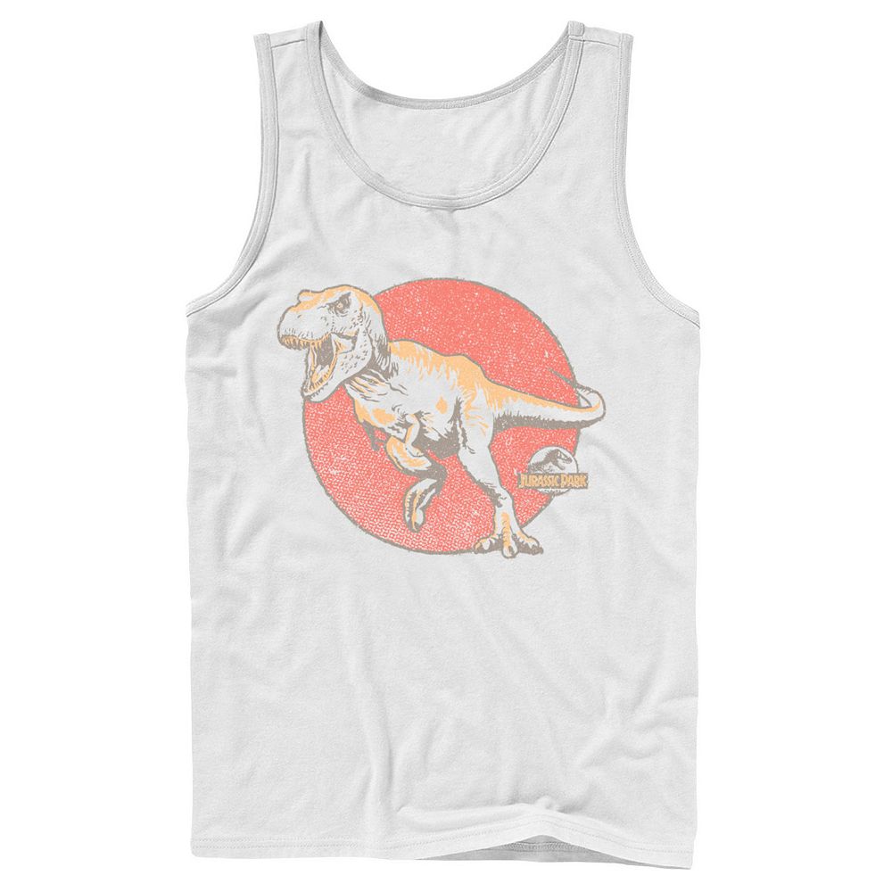 Men's Jurassic Park T-Rex Portrait Tank Top