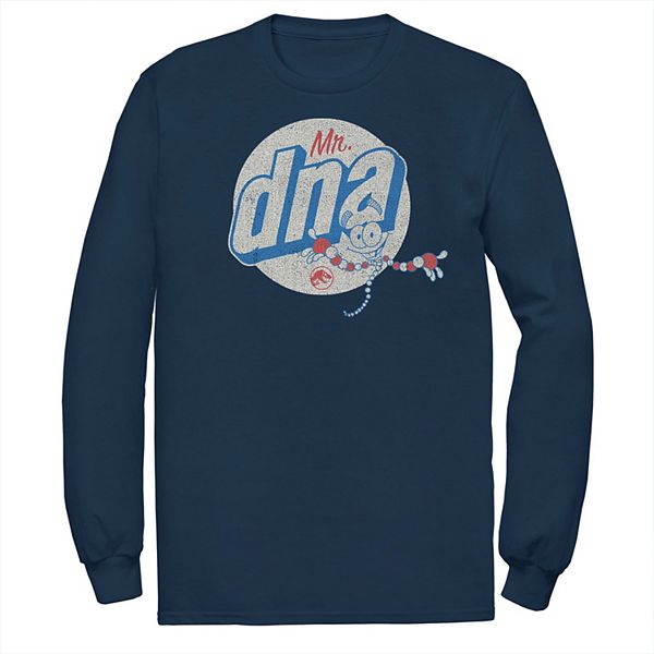 Men's Jurassic World Vintage Mr. DNA Logo Tee