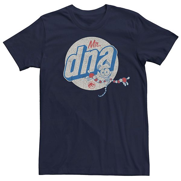 Men's Jurassic World Vintage Mr. DNA Logo Tee