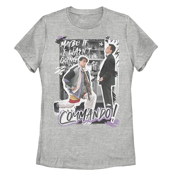 Juniors' Friends Commando Graphic Tee