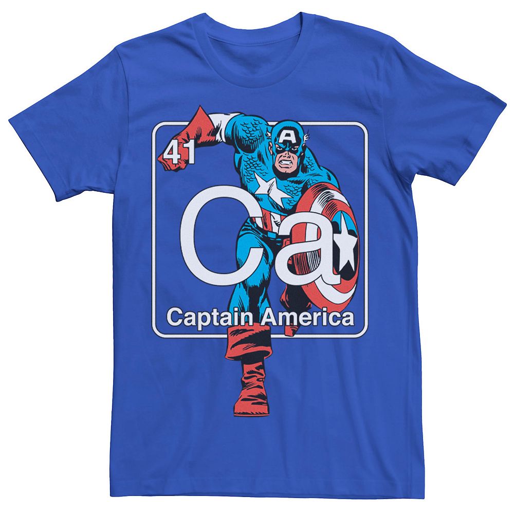 Men's Marvel Avengers Captain America Element Tee