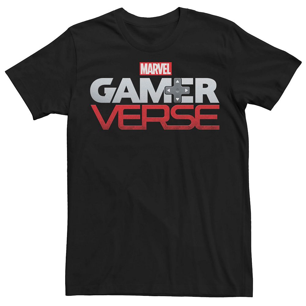 Men's Marvel Gamerverse Stacked Logo Tee