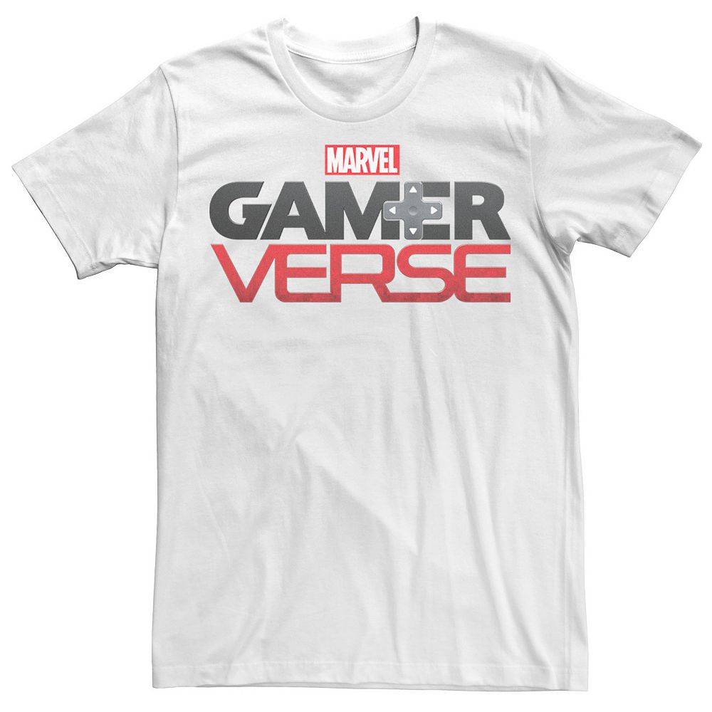 Men's Marvel Gamerverse Stacked Logo Tee