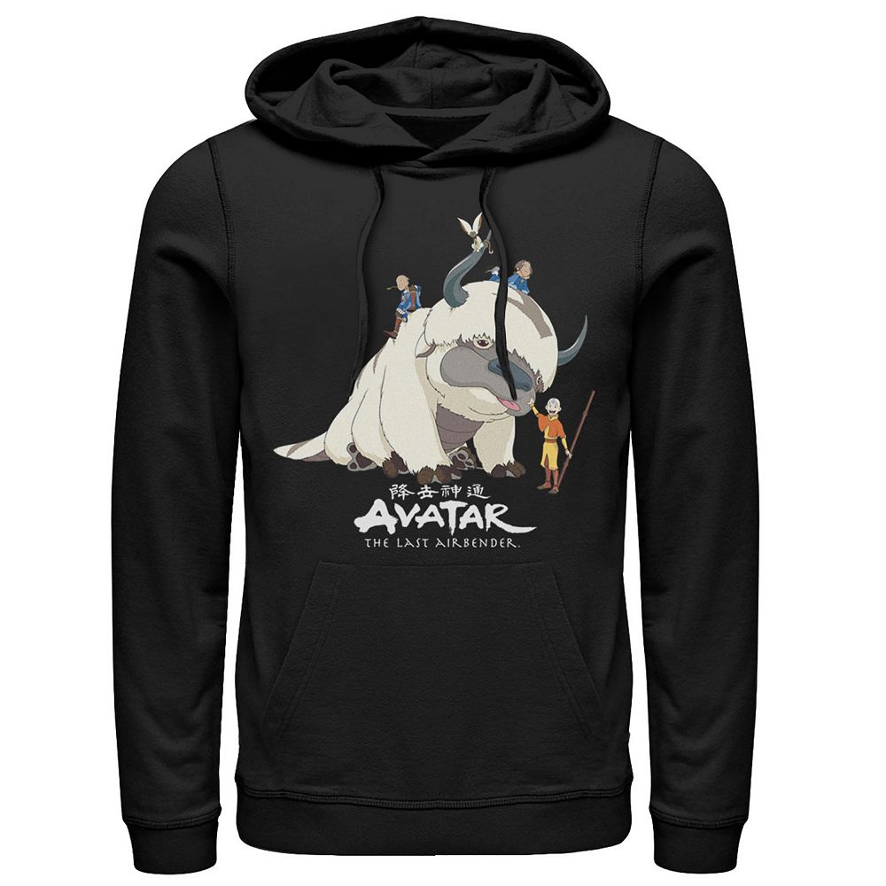 Men's Avatar: The Last Airbender Appa Ride Group Shot Hoodie