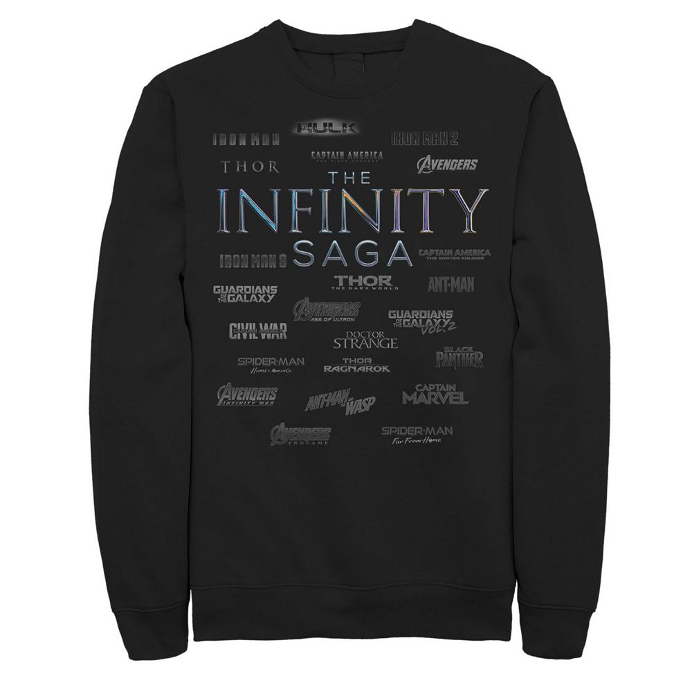 Men's Marvel The Infinity Saga Logo Surround Sweatshirt