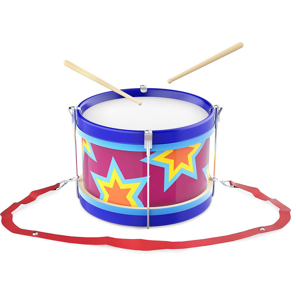 Hey! Play! Children's Toy Snare Marching Drum