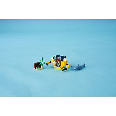Mini Lego Submarine Reobrix 800 Strategisches Atom U Boot Bausteine,