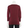 Women's Apt. 9® Banded-Bottom Sweater