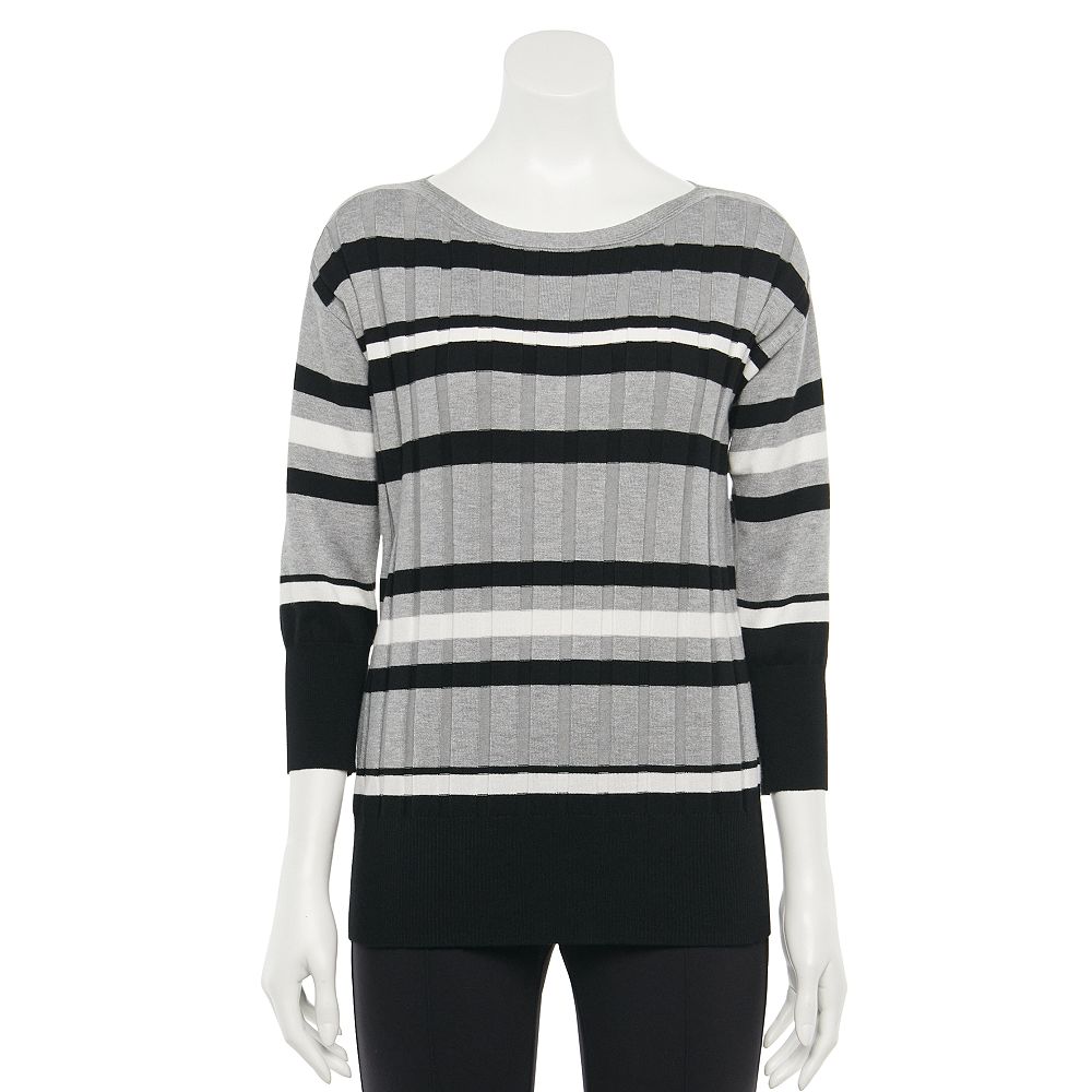 Women's Apt. 9® Banded-Bottom Sweater
