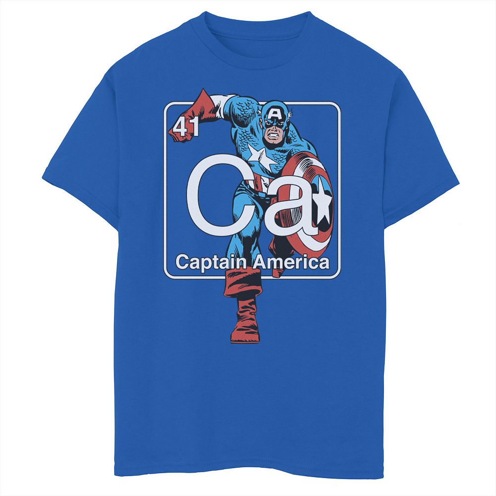 Boys 8-20 Marvel Avengers Captain America Element Graphic Tee
