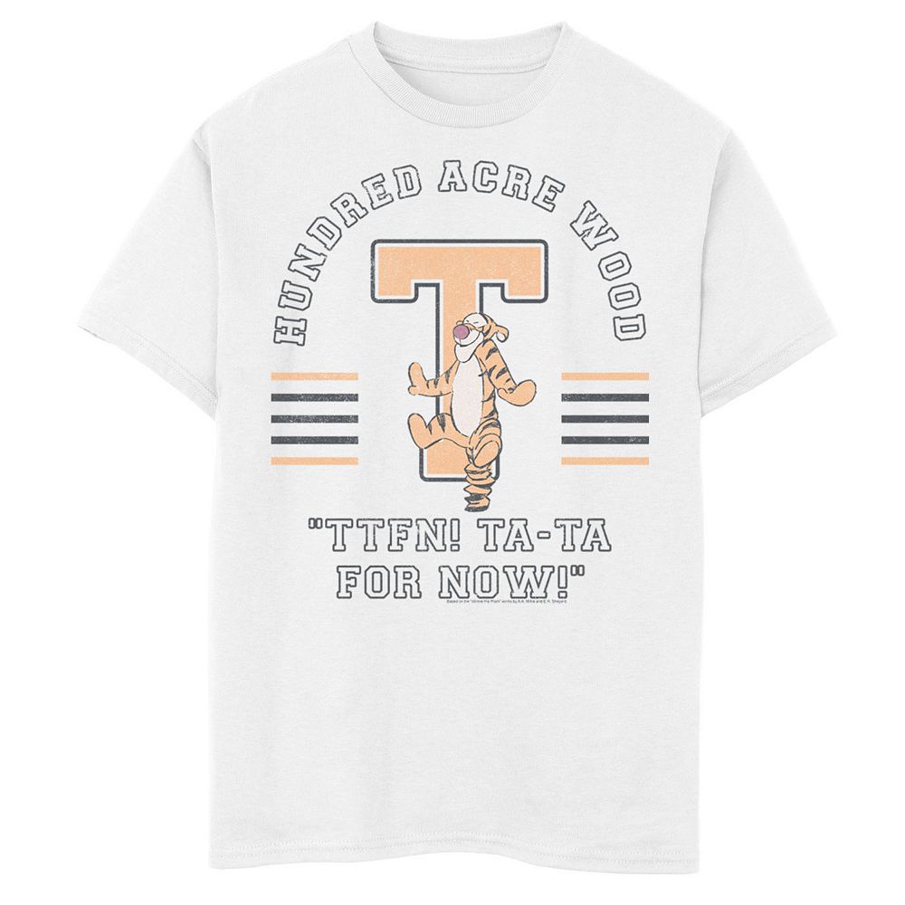 Disney's Winnie the Pooh Boys 8-20 Tigger Ta-Ta For Now Graphic Tee