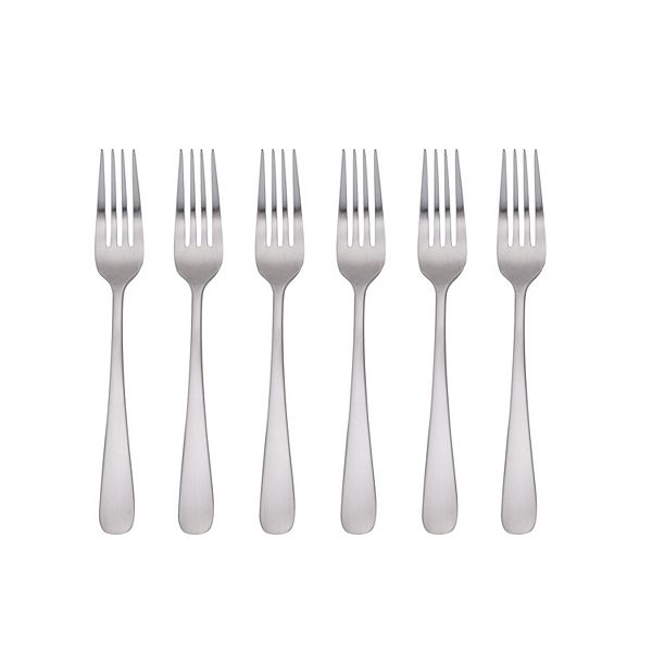 Food Network™ 6-pc. Classic Silver Salad Fork Set
