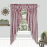 Achim 2-pack Buffalo Check Gathered Swag Window Curtain Set