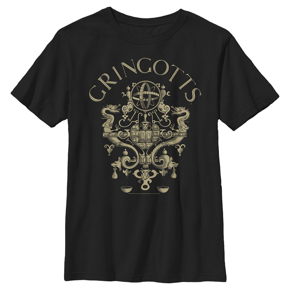 Boys 8-20 Harry Potter Gringotts Logo Graphic Tee