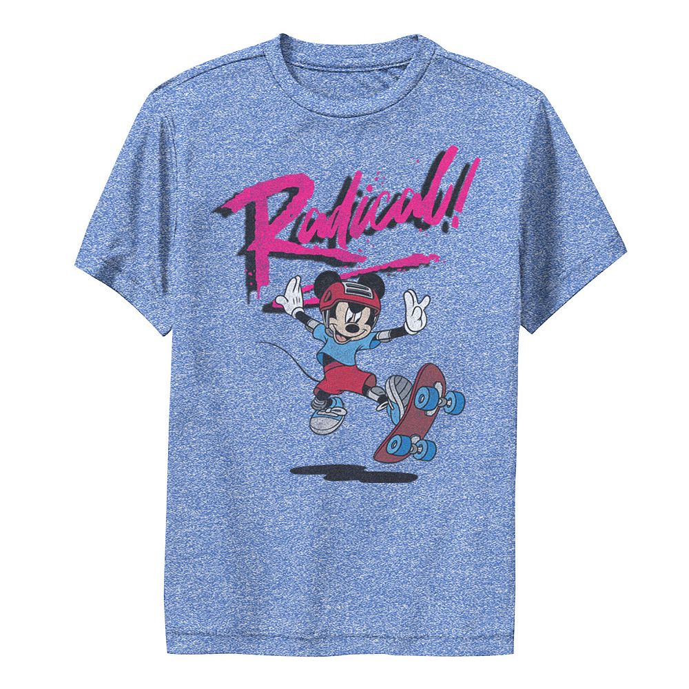 Disney's Mickey Mouse Boys 6-20 Radical Shredding Performance Graphic Tee