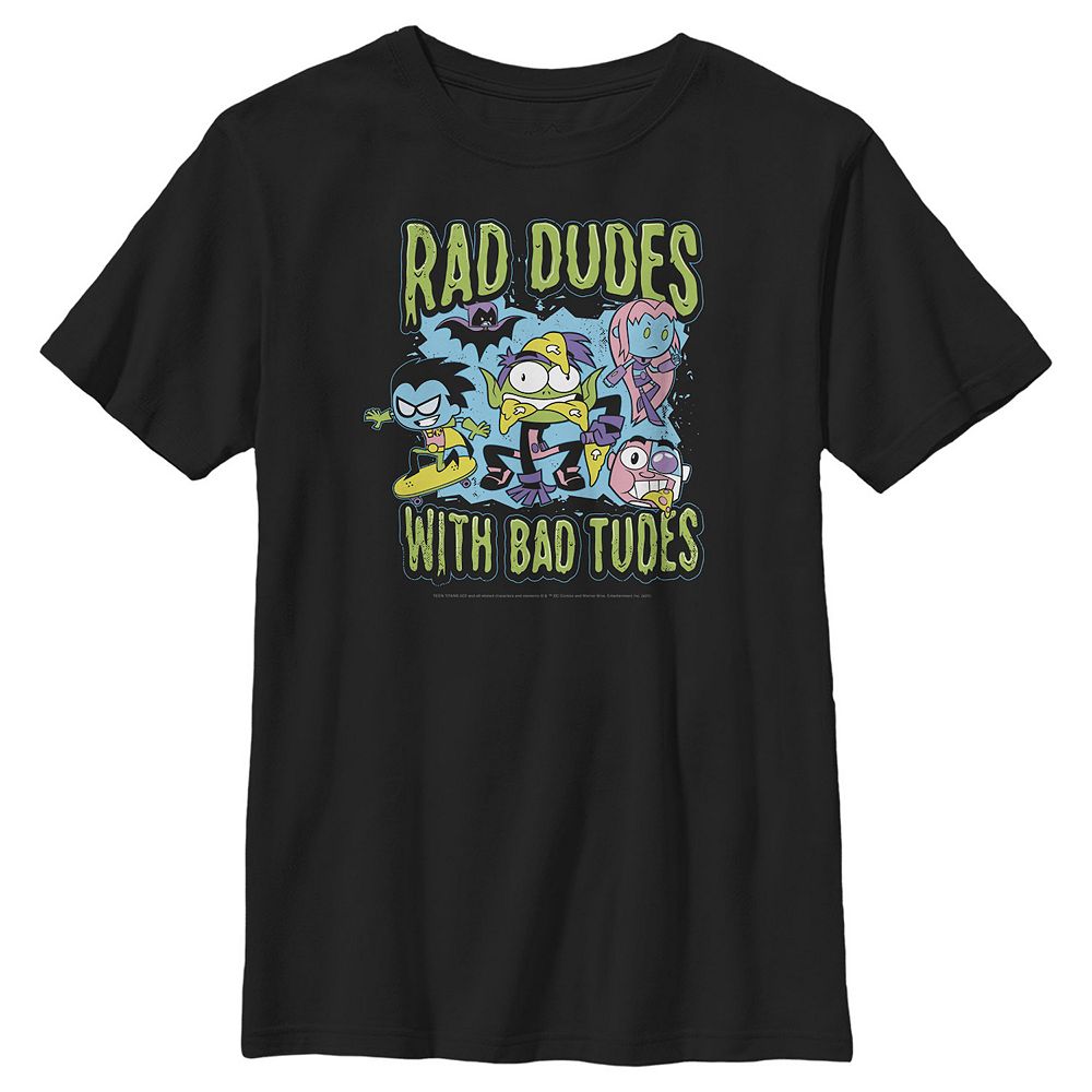 Boys 8-20 DC Comics Graphic Teen Titans Go! Rad Dudes With Bad Tudes ...