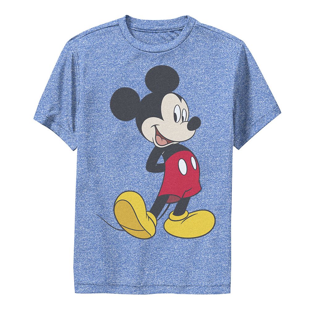 Disney's Mickey Mouse Boys 6-20 Smiling Pose Performance Graphic Tee