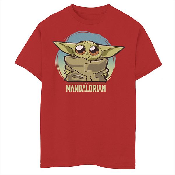 Boys 6-20 Star Wars The Mandalorian The Child aka Baby Yoda Cute Blue ...