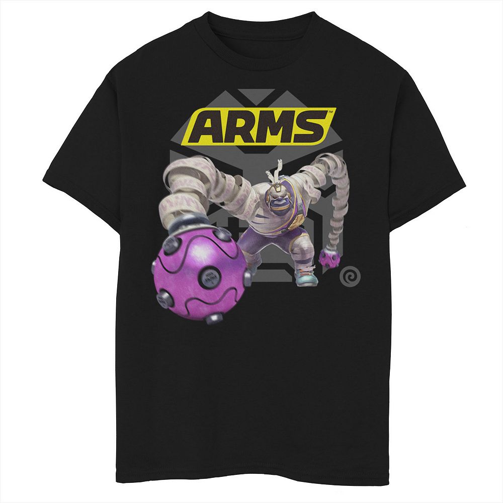 Boys 6-20 Arms Master Mummy Logo Graphic Tee