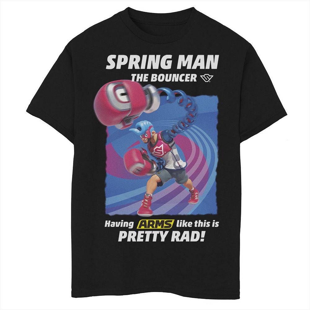 Boys 6-20 Arms Spring Man The Bouncer Poster Graphic Tee