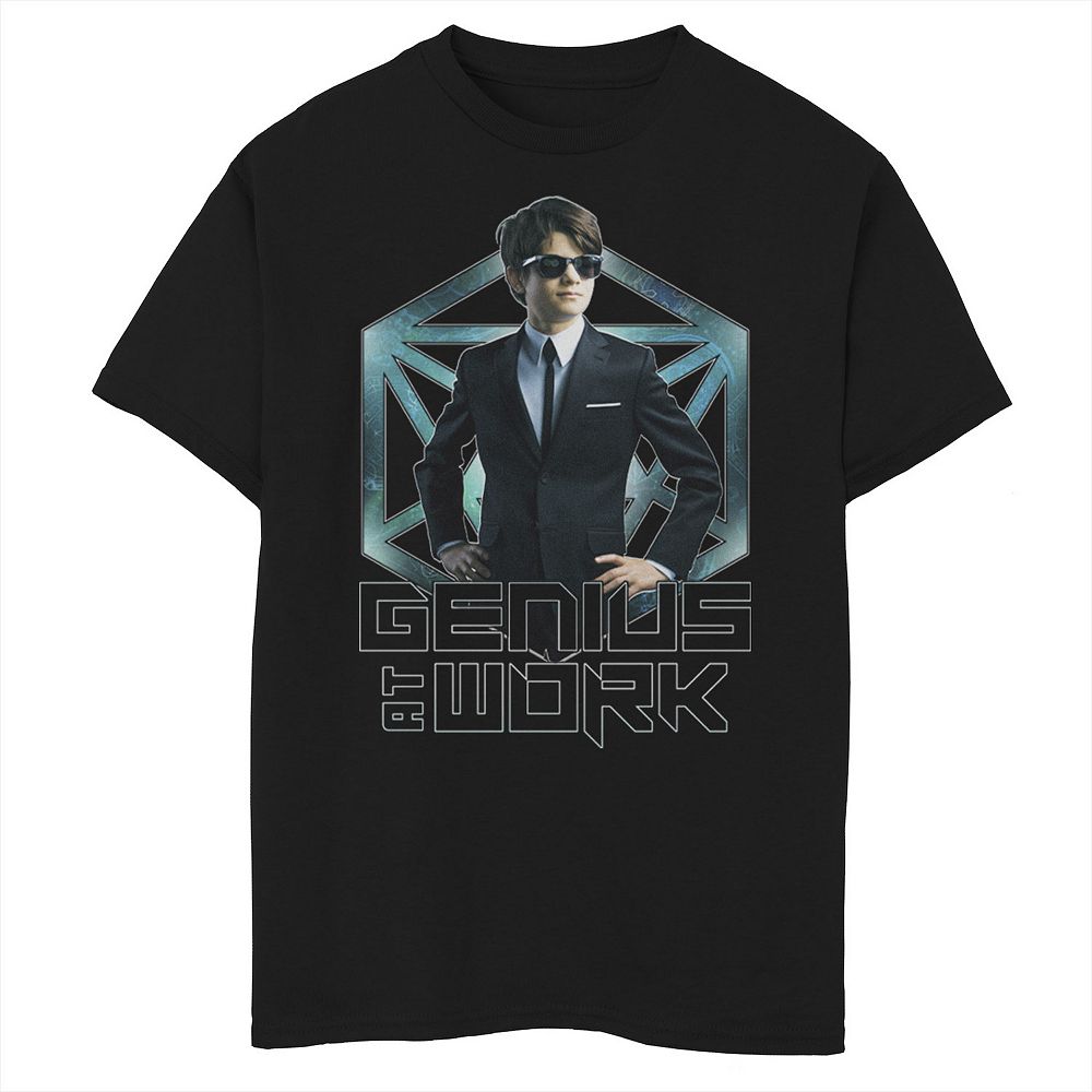 Disney's Artemis Fowl Boys 8-20 Genius At Work Graphic Tee