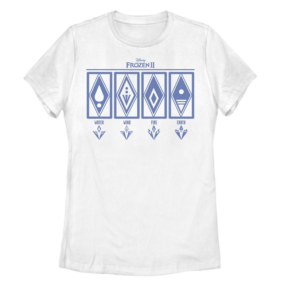 Disney's Frozen 2 Juniors' Elemental Panels Tee
