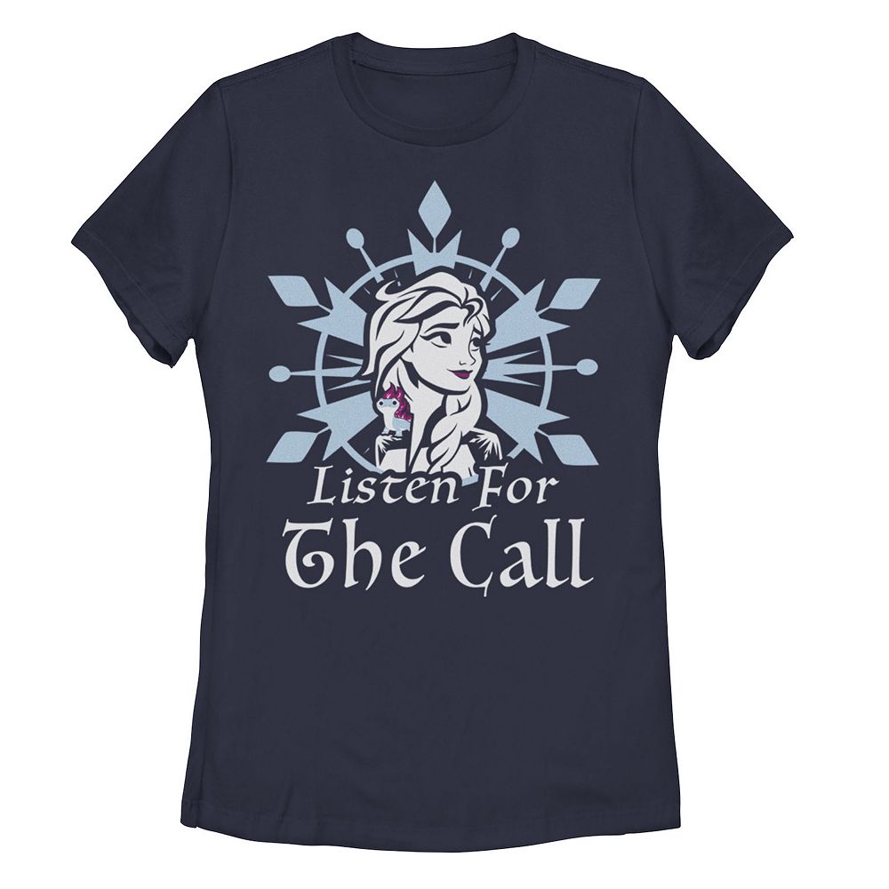 Disney's Frozen 2 Elsa & Bruni Listen For The Call Juniors' Tee