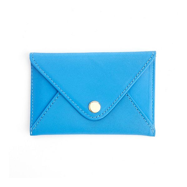 Royce Leather Mini Envelope Card Case