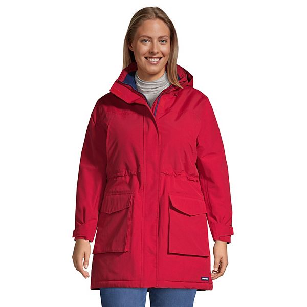 Plus Size Lands' End Squall Insulated Winter Parka