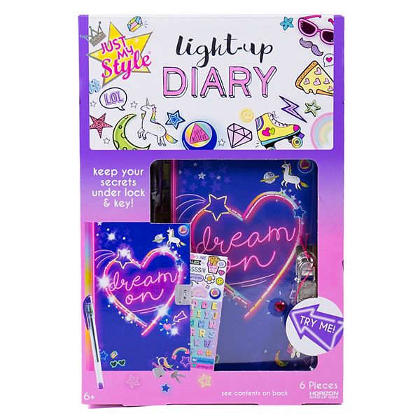 Just My Style Light Up Diary