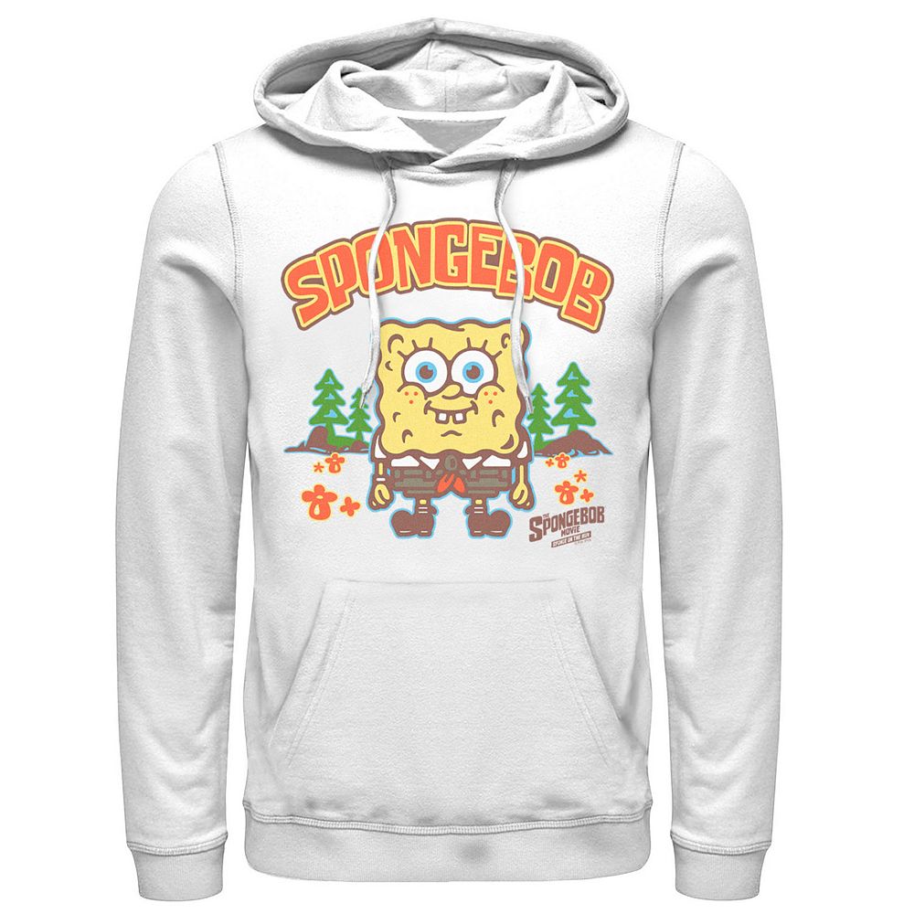 Men's Spongebob Movie Bubble Art Style Hoodie