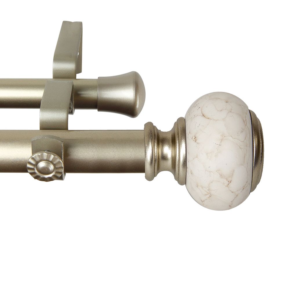 Rod Desyne 1" Vernon Double Curtain Rod