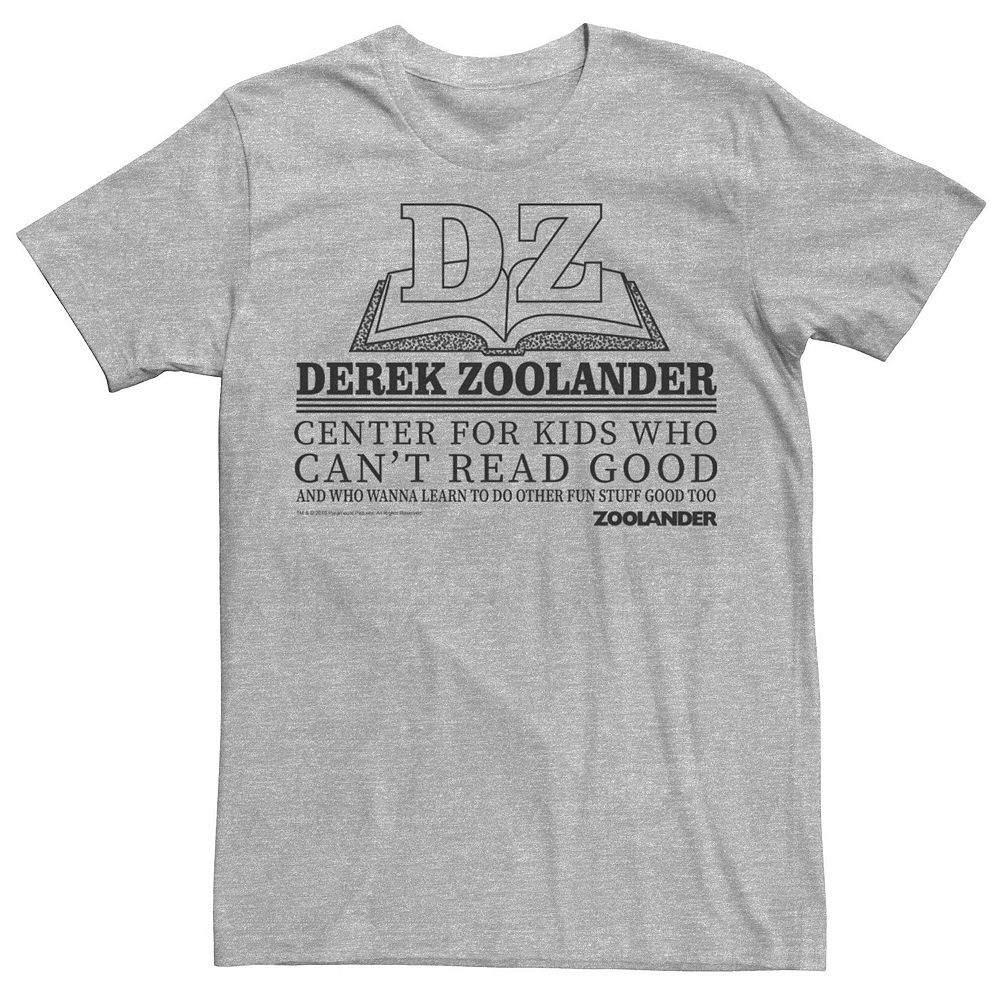 Men's Zoolander Center For Kids Who Can't Read Good Tee