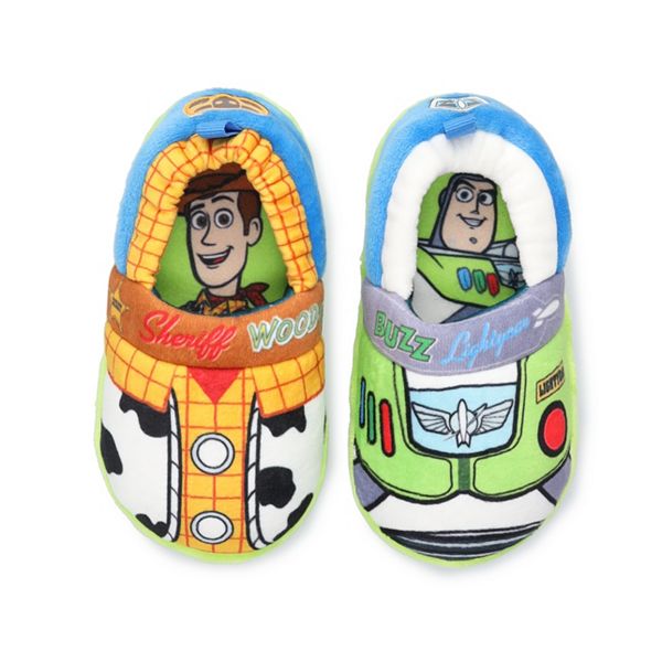 Disney Toy Story Boys Woody Boot Slippers Brown 1112 Toddler ...