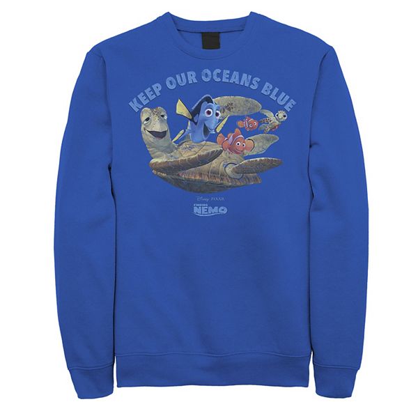 Juniors' Disney / Pixar Finding Nemo "Keep Our Oceans Blue" Fleece ...