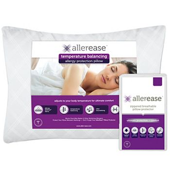 AllerEase Ultimate Protection And Comfort Down-Alternative Pillow (Various Sizes) | atelier-yuwa ...